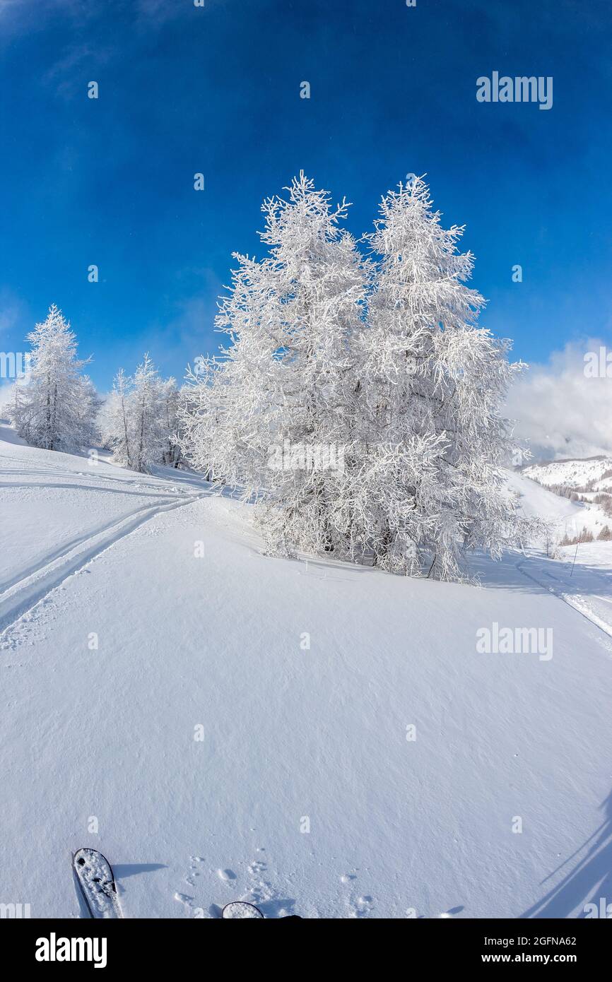 Valberg ski resort hi-res stock photography and images - Alamy