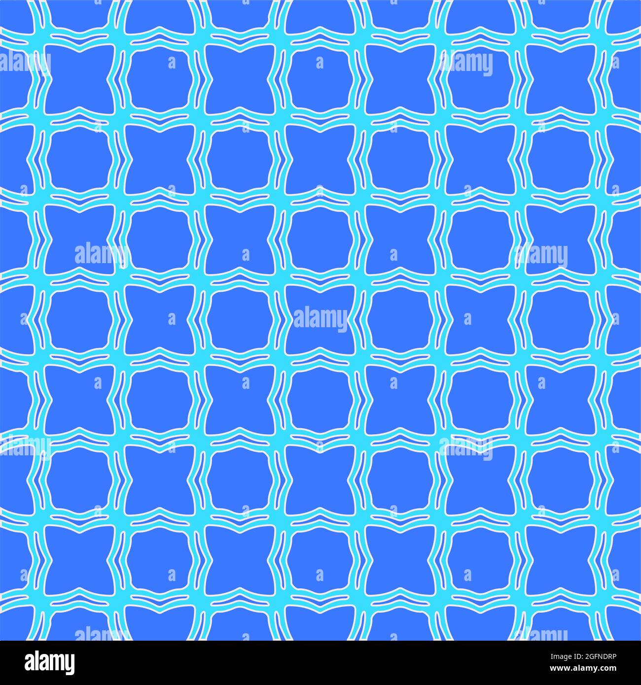Geometric vector pattern with Aquamarine and blue colors. abstract ...