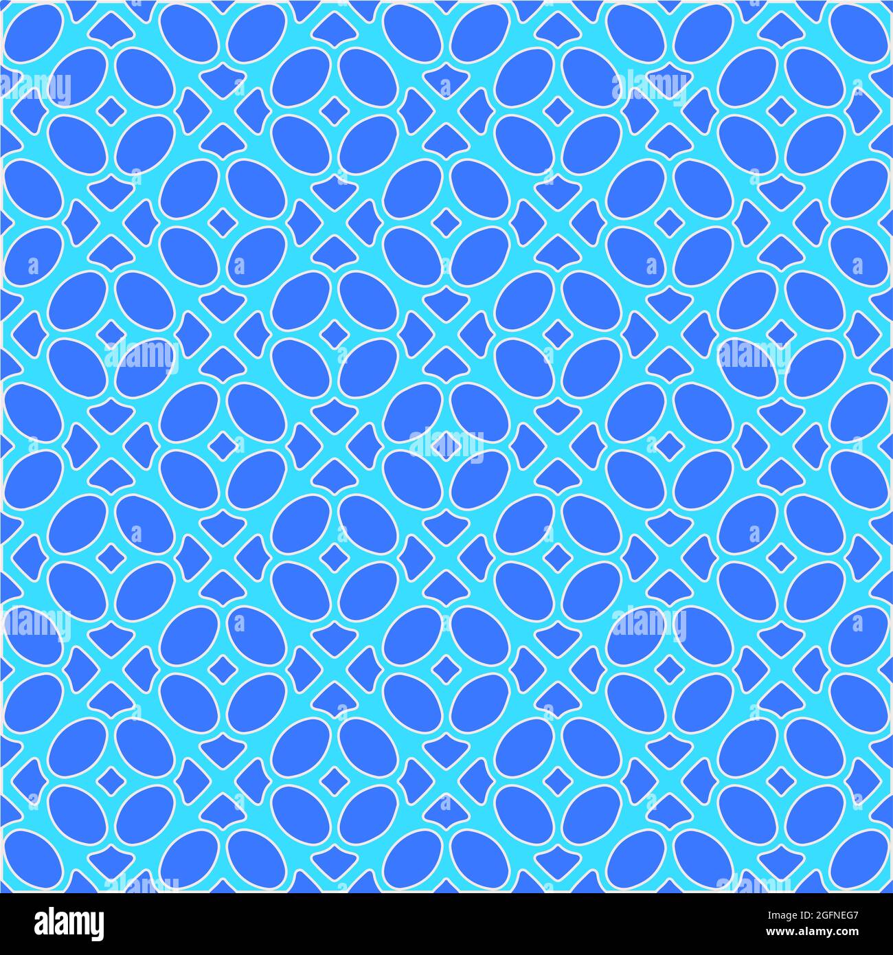 Geometric vector pattern with Aquamarine and blue colors. abstract ...