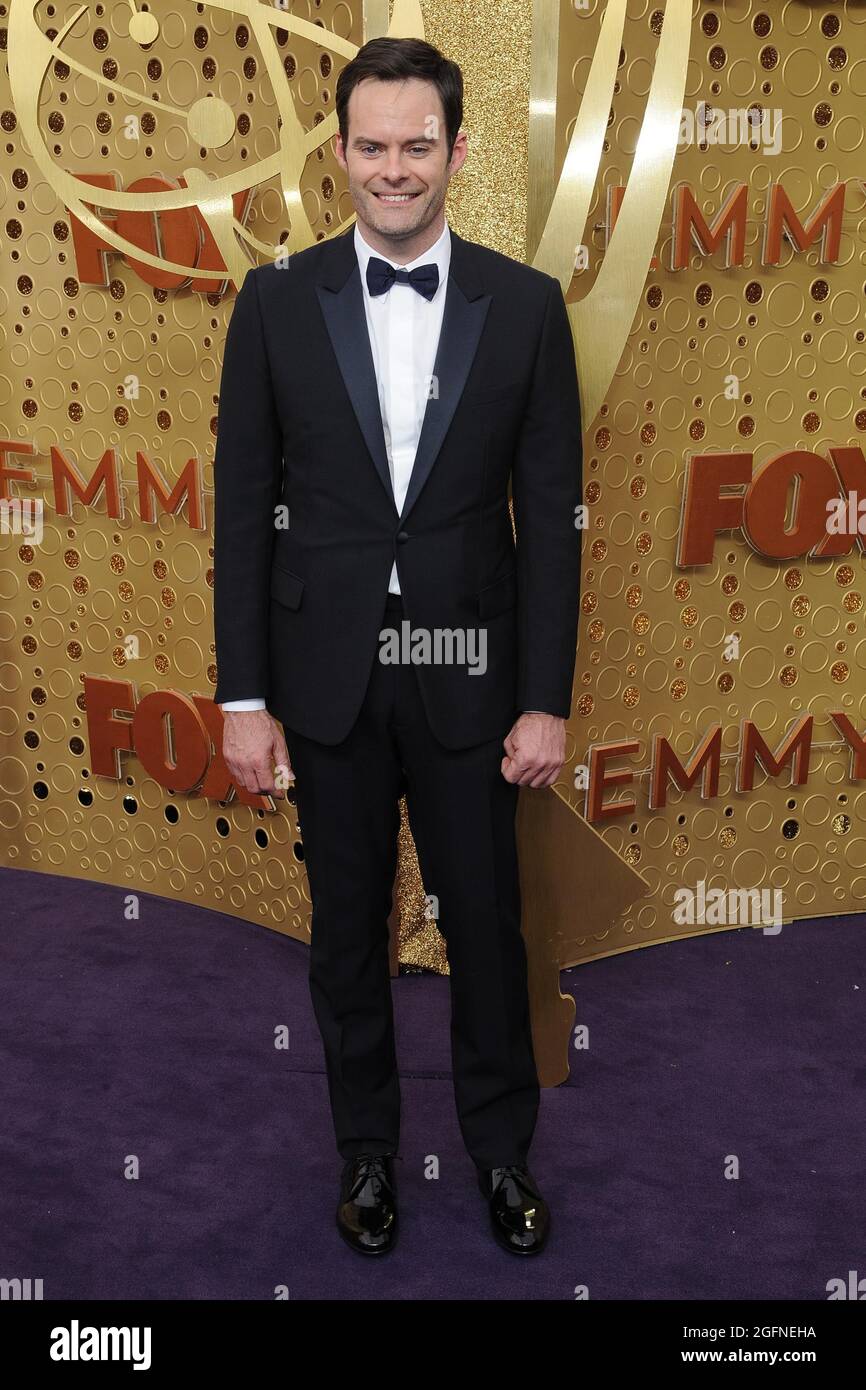 Los Angeles - CA -20190922 - The 71st Primetime Emmy Awards -PICTURED: Bill Hader Sara De Boer ...