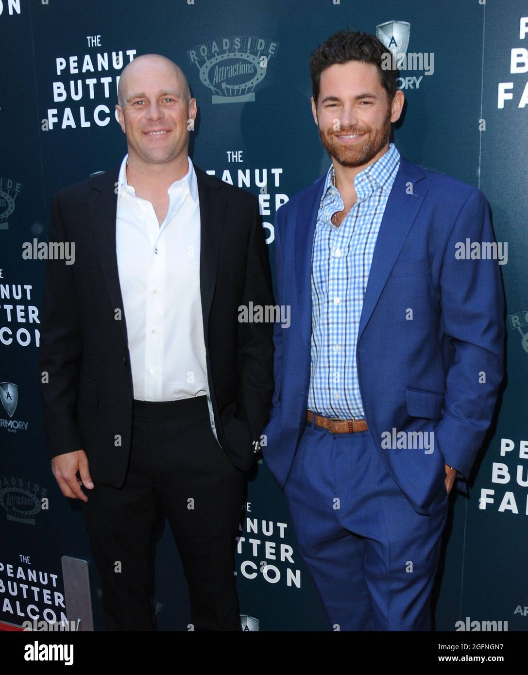 Hollywood - CA - 08/01/2019 The Peanut Butter Falcon Los Angeles Premiere -PICTURED: Christopher ...