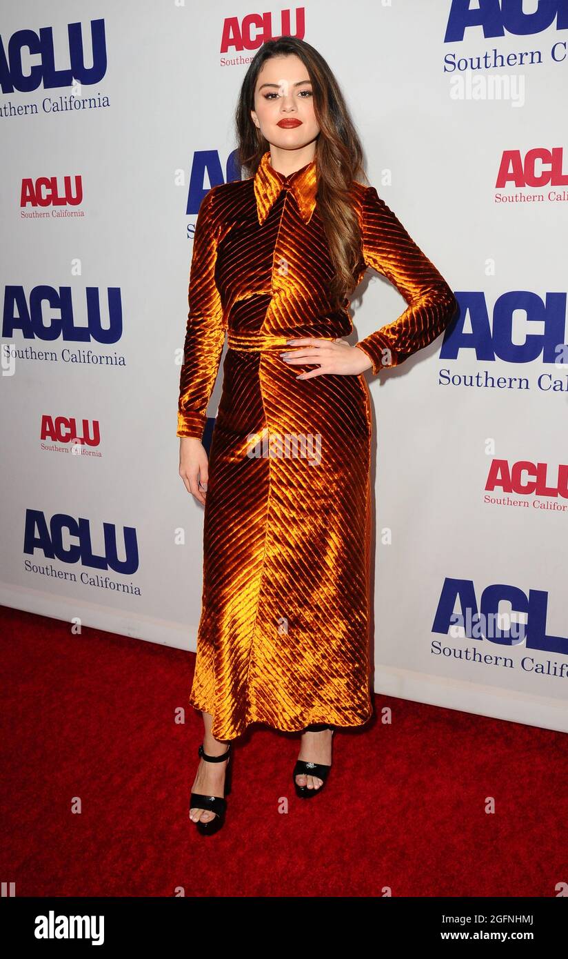 Los Angeles - CA - 11/17/2019 ACLU SoCal Bill of Right`s Dinner ...