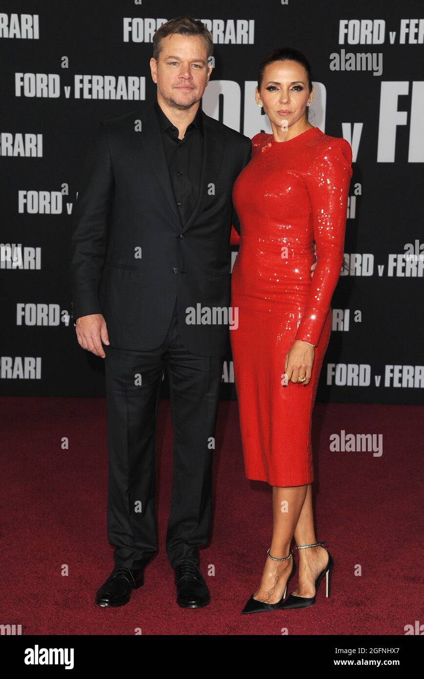 Los Angeles - CA - 11/04/2019 Ford v Ferrari Los Angeles Premiere ...
