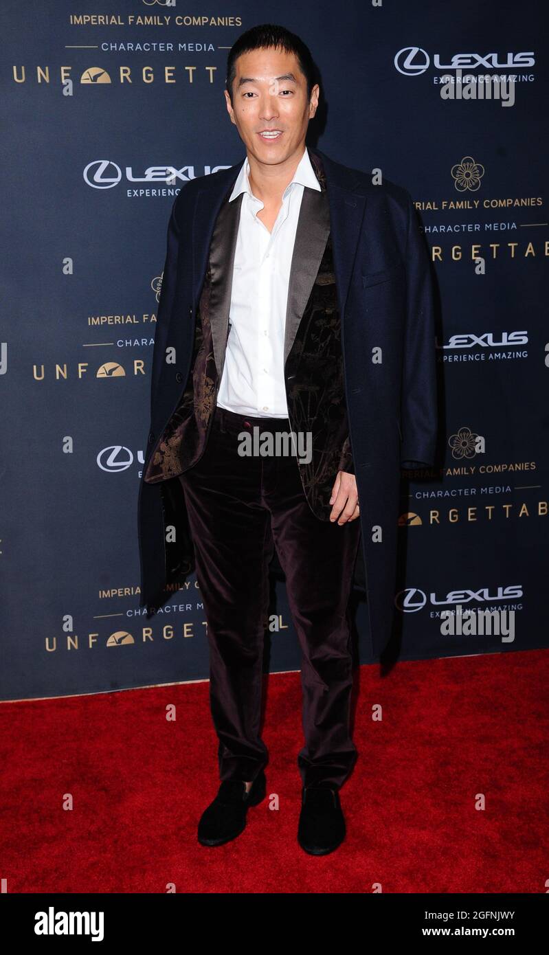 Los Angeles - CA - 12/14/2019 18th Annual Unforgettable Gala -PICTURED: Leonardo Nam Sara De ...