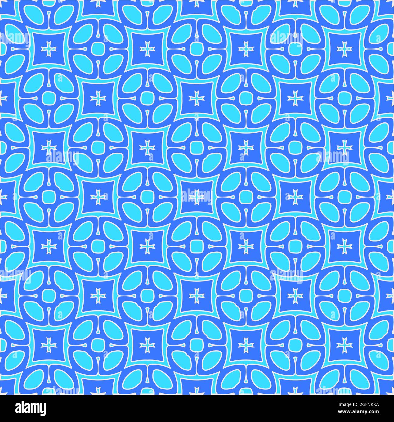 Geometric vector pattern with Aquamarine and blue colors. abstract ...