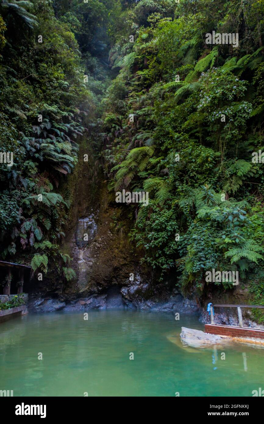 Hot springs Funtes Georginas, Guatemala Stock Photo - Alamy