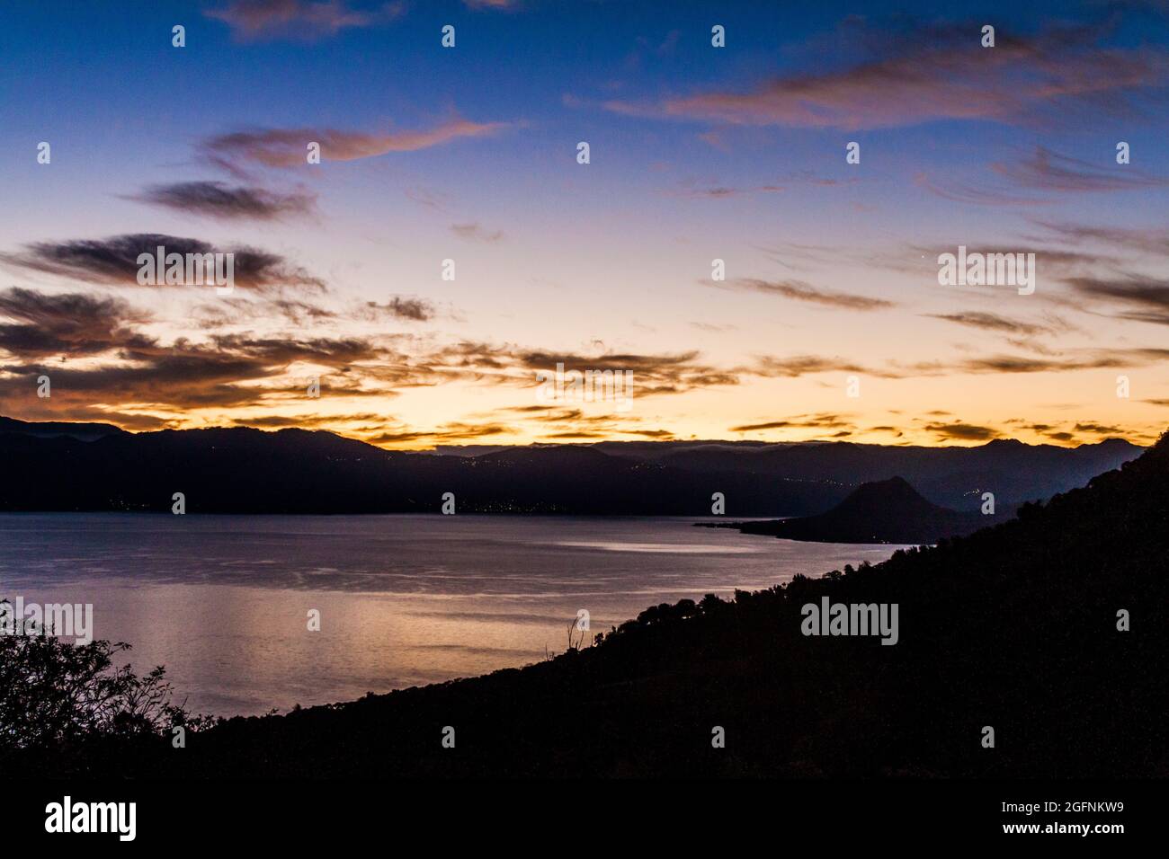 Guatemala sunrise dawn volcano hi-res stock photography and images - Alamy