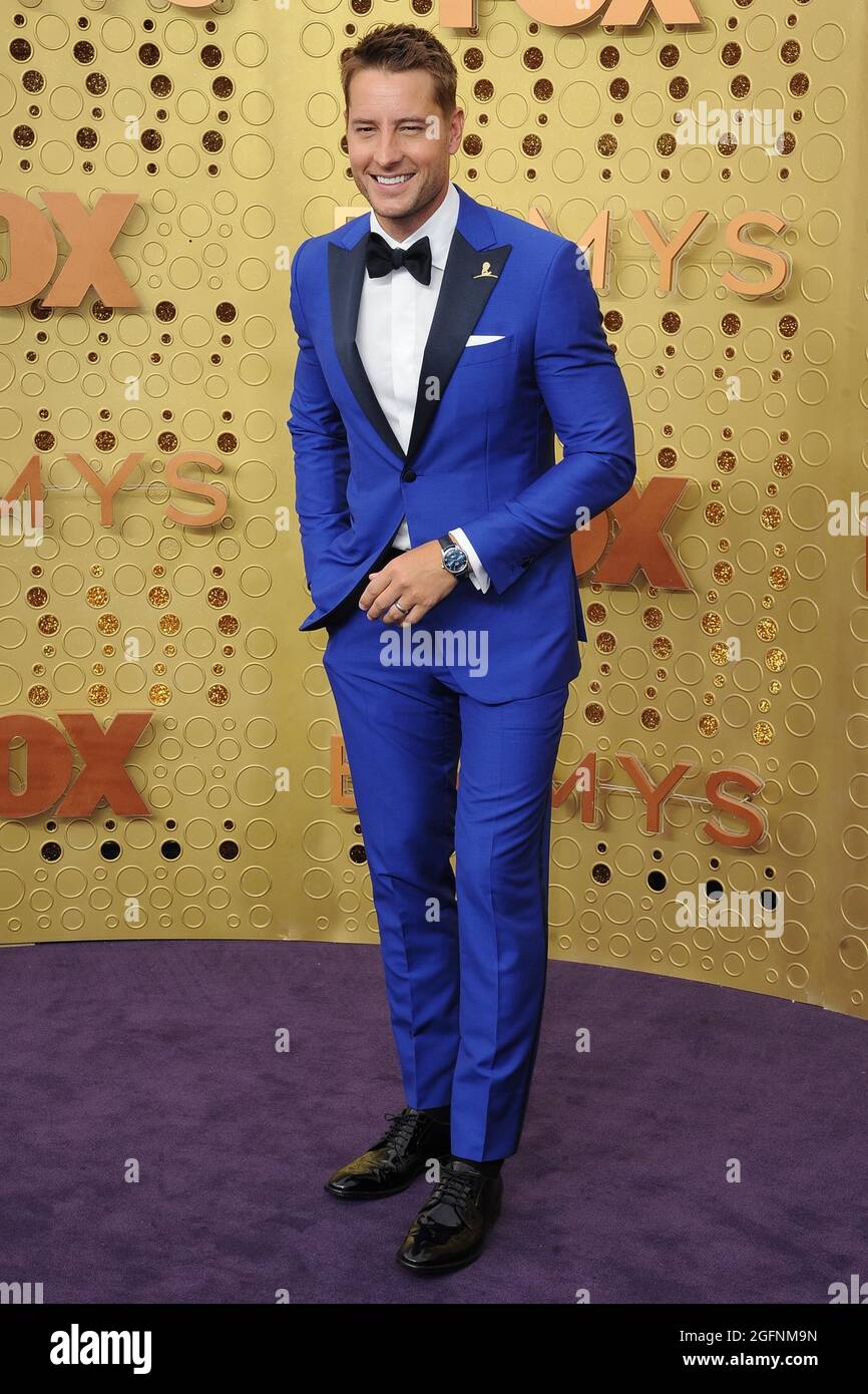 Los Angeles - CA -20190922 - The 71st Primetime Emmy Awards -PICTURED: Justin Hartley Sara De ...