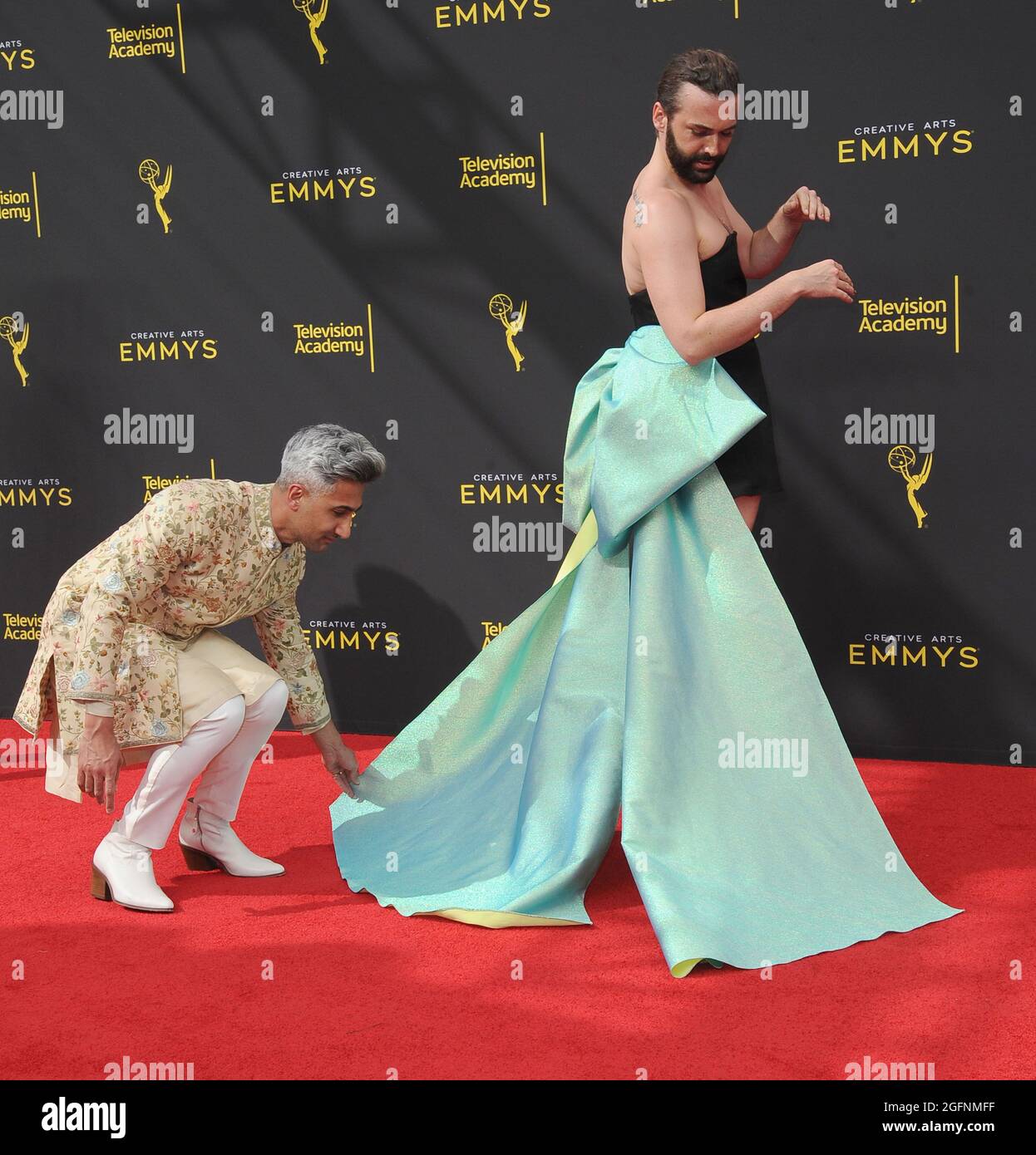 Los Angeles - CA - 09/14/2019 2019 Creative Arts Emmy Awards -PICTURED: Jonathan Van NessTan ...
