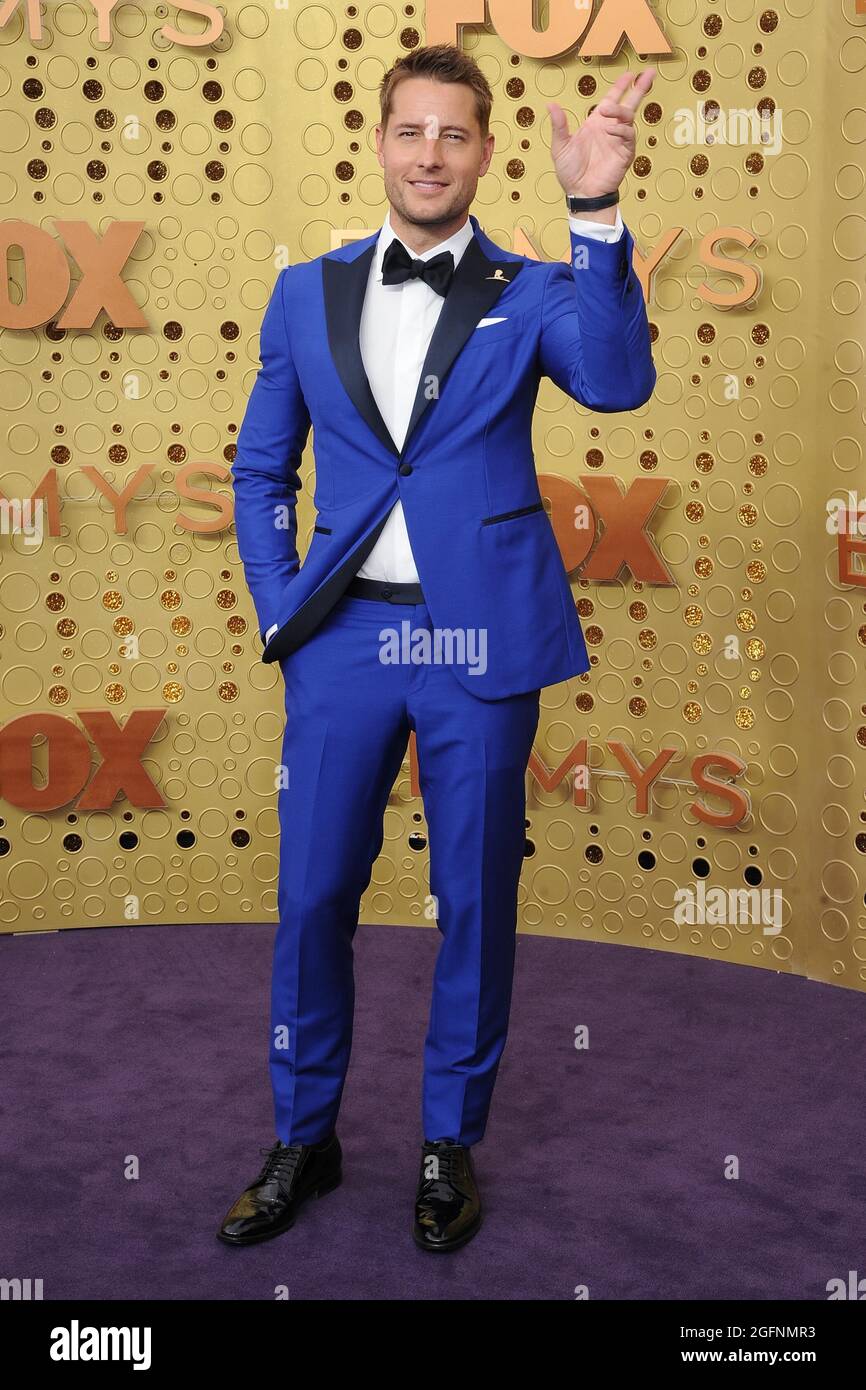 Los Angeles - CA -20190922 - The 71st Primetime Emmy Awards -PICTURED: Justin Hartley Sara De ...