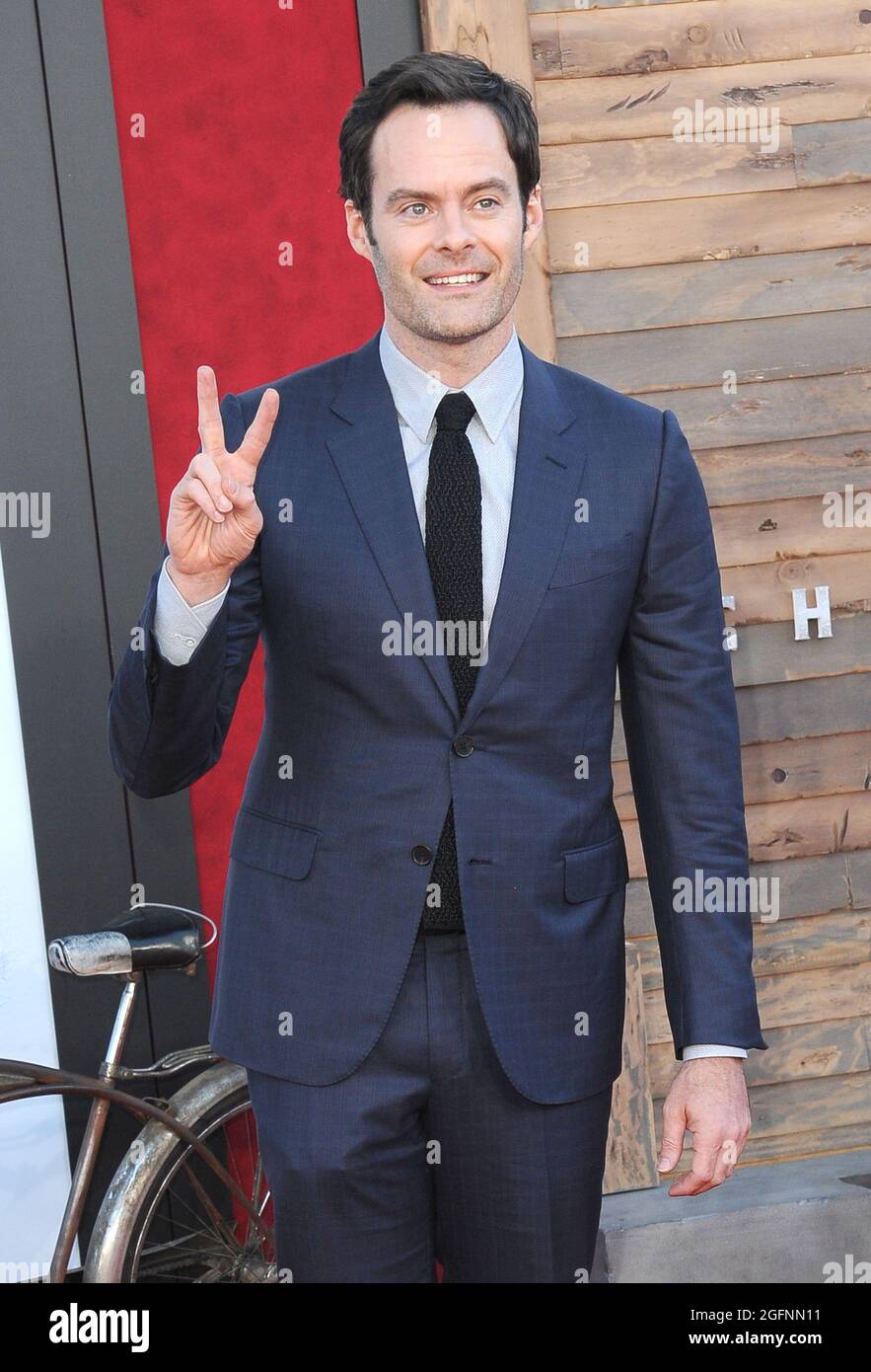 -Westwood - CA - 08/26/2019 IT Chapter 2 Los Angeles Premiere -PICTURED: Bill Hader Sara De Boer ...