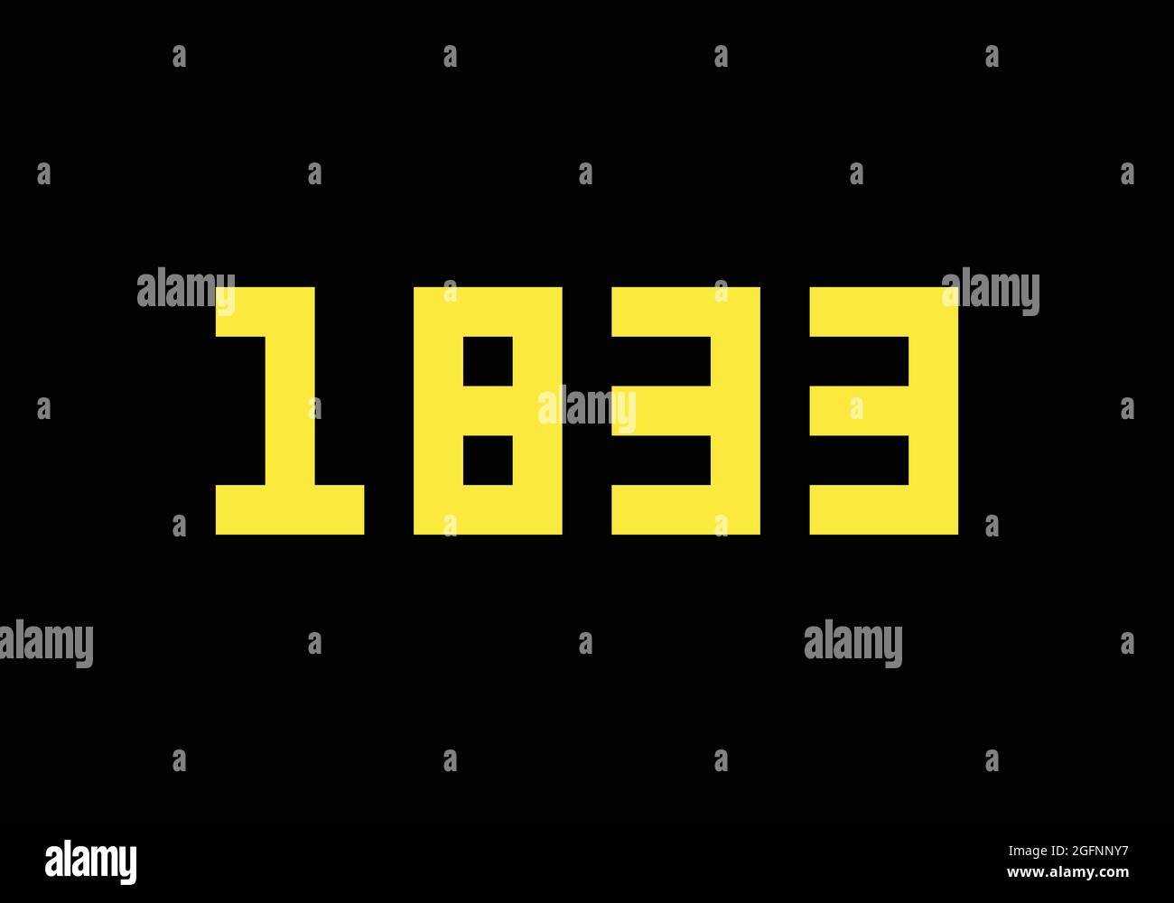 Since 1889 Stock Vector Images - Alamy