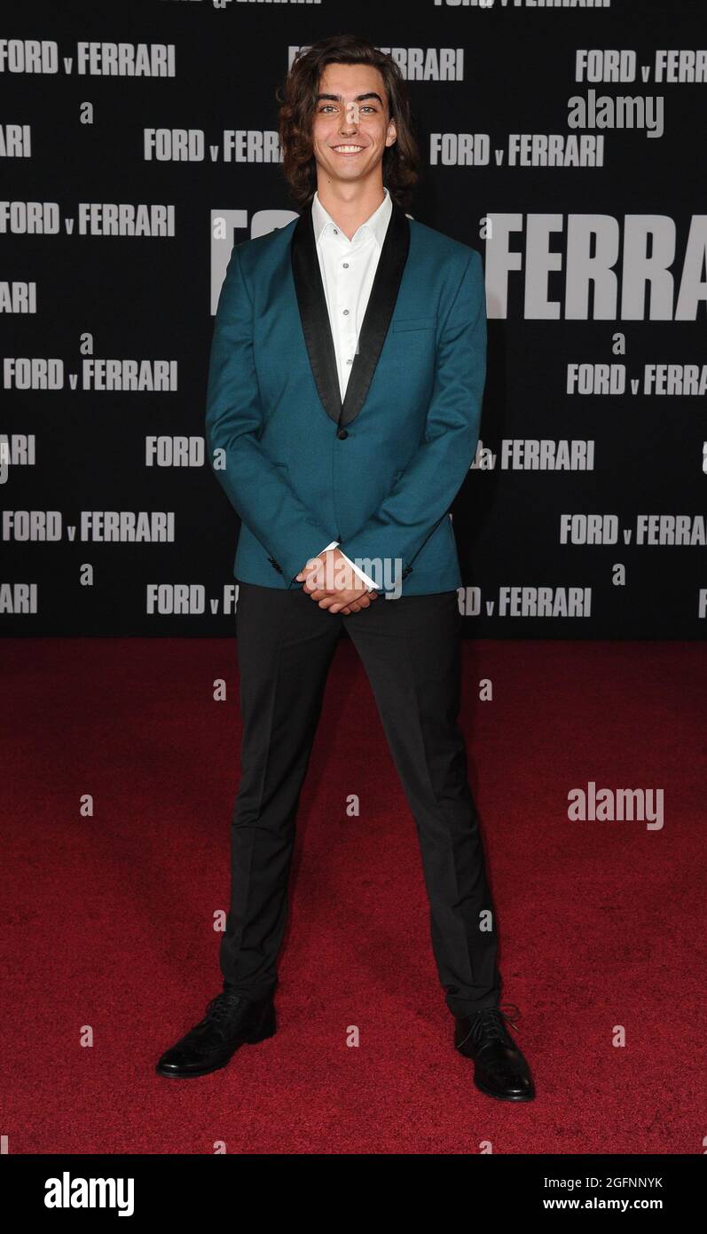 Los Angeles - CA - 11/04/2019 Ford v Ferrari Los Angeles Premiere ...