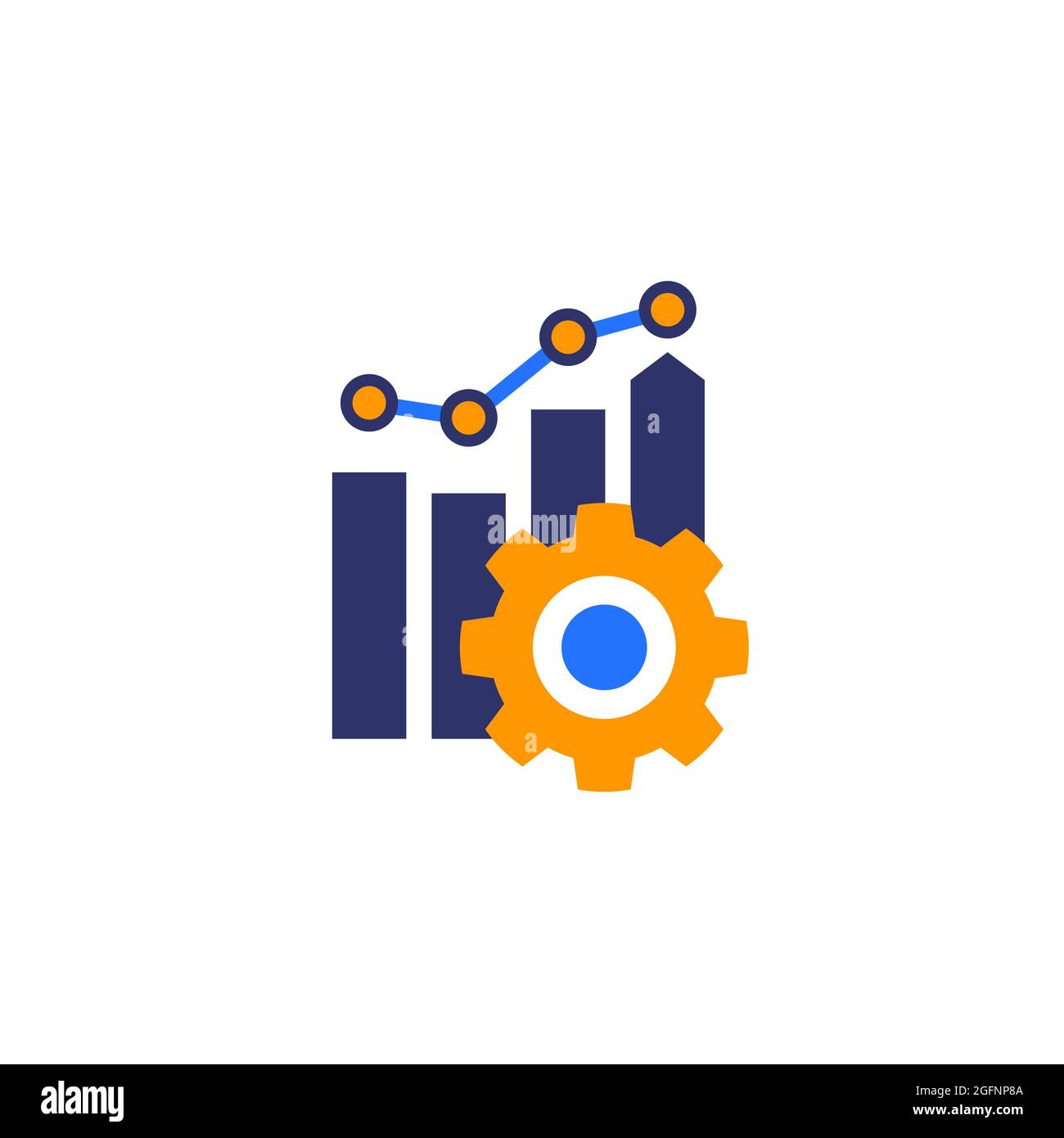 productivity growth icon, business vector Stock Vector Image & Art - Alamy