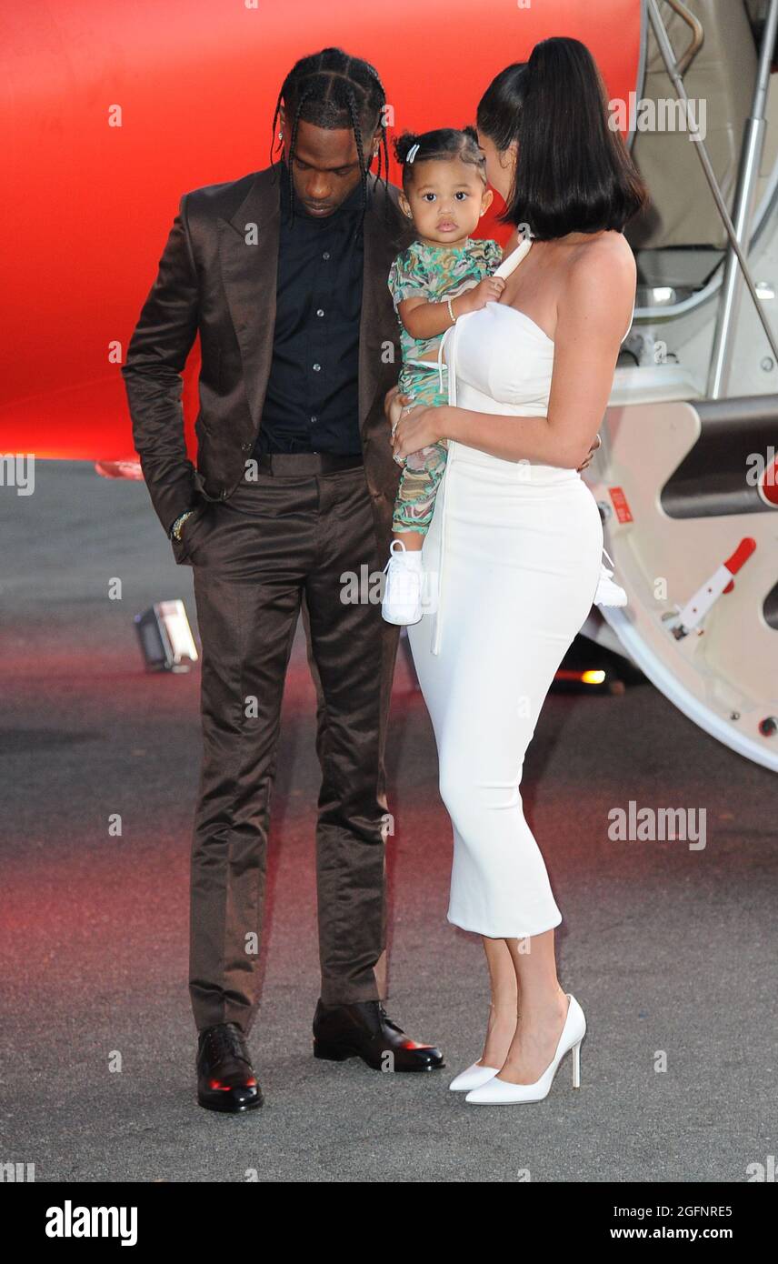 -Santa Moni - CA - CA - 08/27/2019 Travis Scott Look Mom I Can Fly LA Premiere -PICTURED: Travis ...