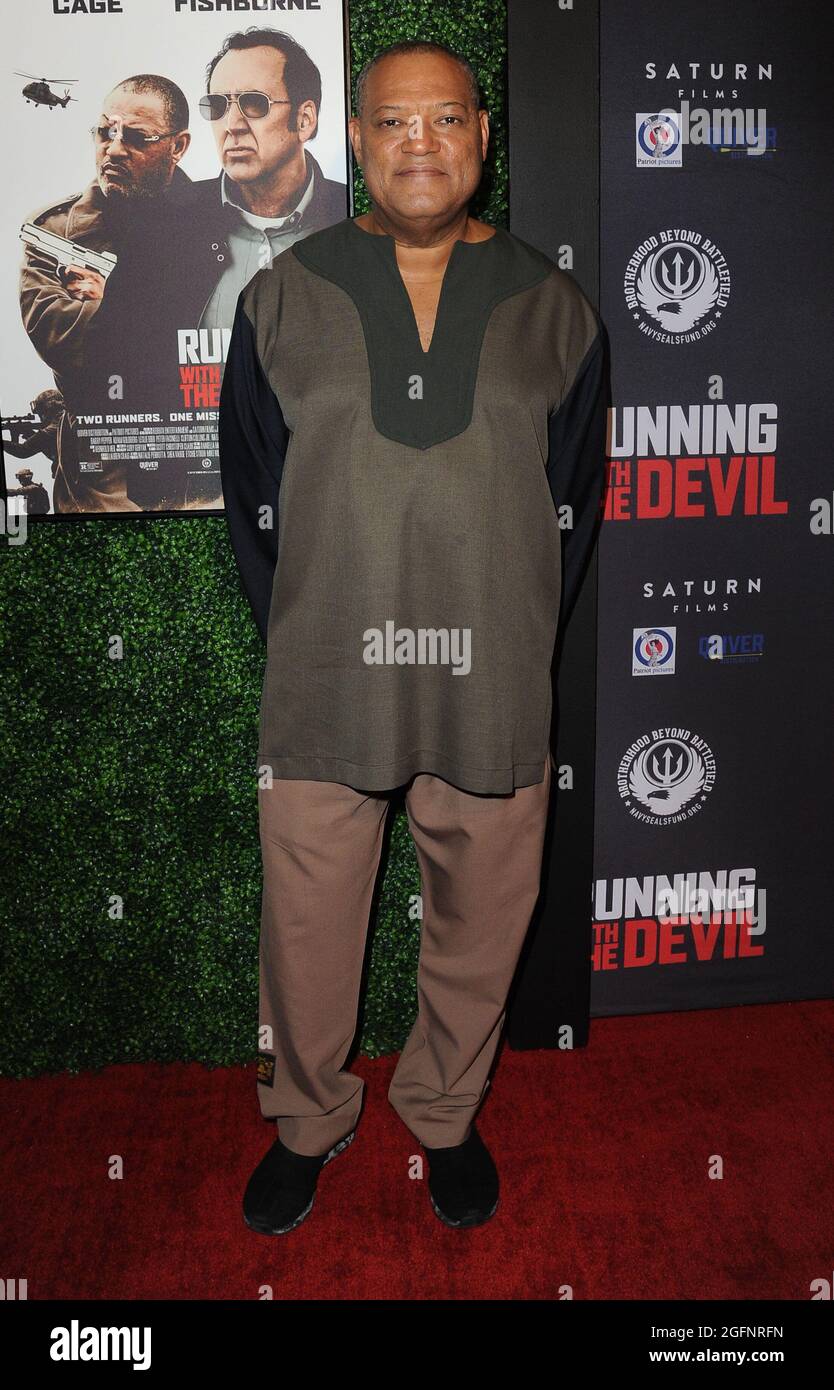 Los Angeles - CA - 09/16/2019 Running With The Devil Los Angeles Premiere -PICTURED: Laurence ...