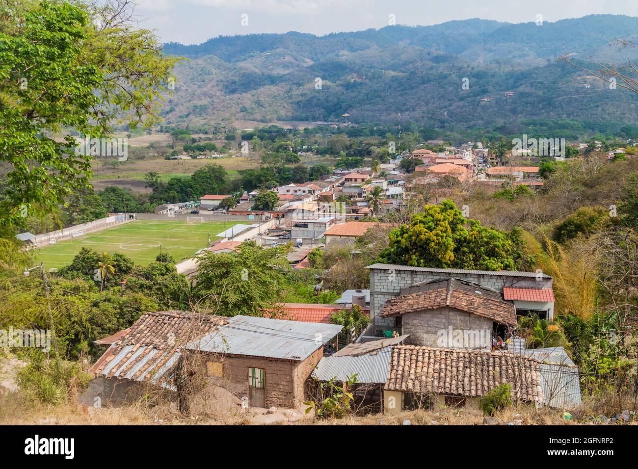 Copan honduras aerial hi-res stock photography and images - Alamy