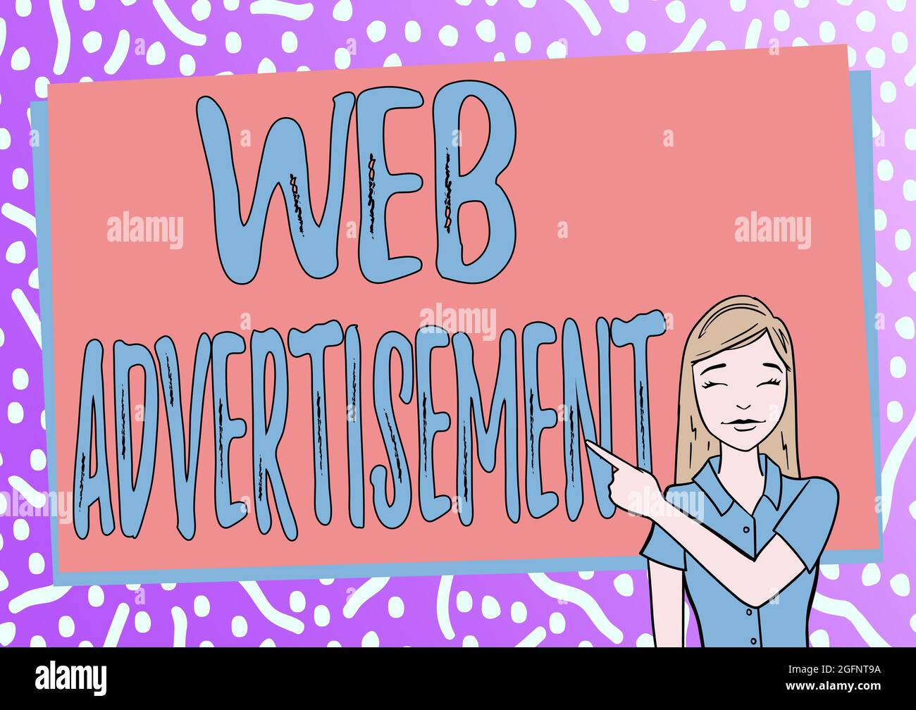 Hand writing sign Web Advertisement. Word Written on marketing strategy ...
