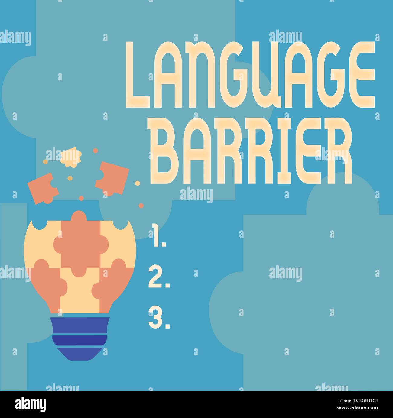 Text sign showing Language Barrier. Business idea difficulties in ...