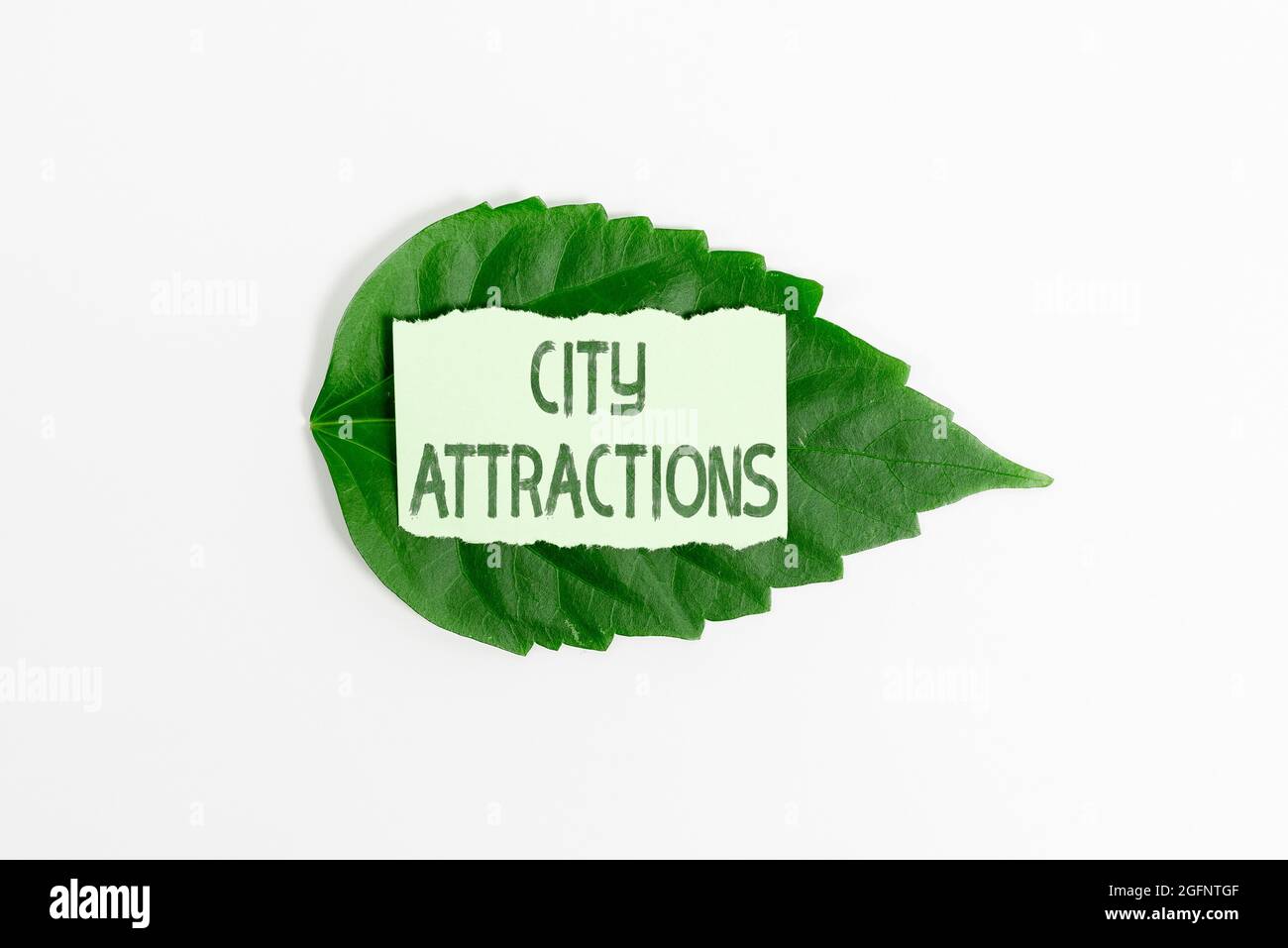Text showing inspiration City Attractions. Word for place that showing ...