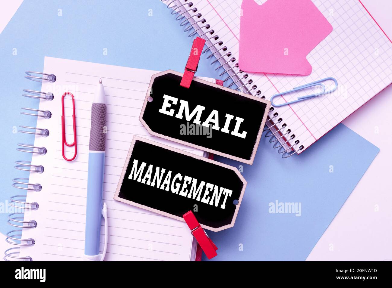 Text caption presenting Email Management. Internet Concept systematic ...