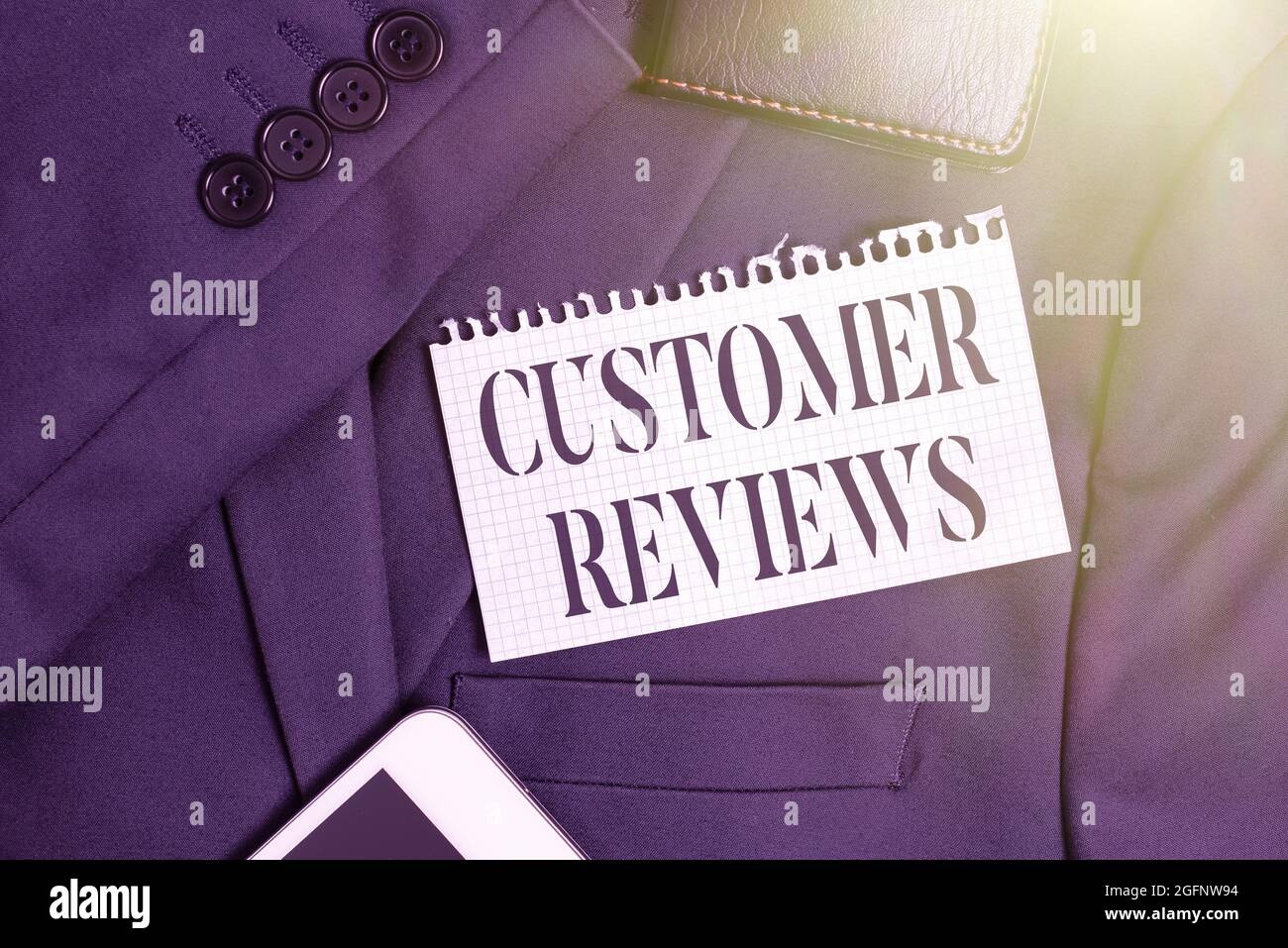 Hand writing sign Customer Reviews. Business idea review of a product ...