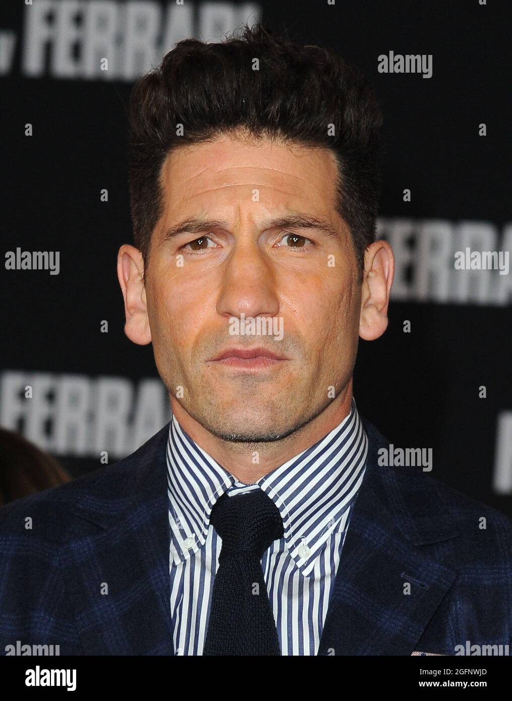 Los Angeles - CA - 11/04/2019 Ford v Ferrari Los Angeles Premiere -PICTURED: Jon Bernthal Sara ...