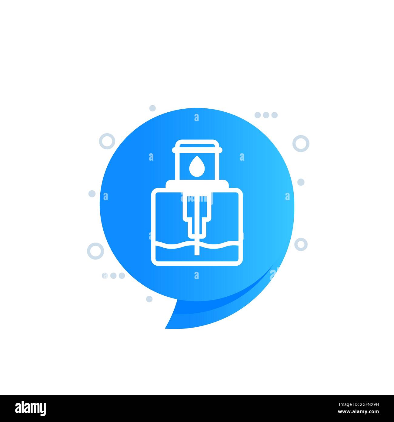 water borehole, well icon, vector Stock Vector Image & Art - Alamy