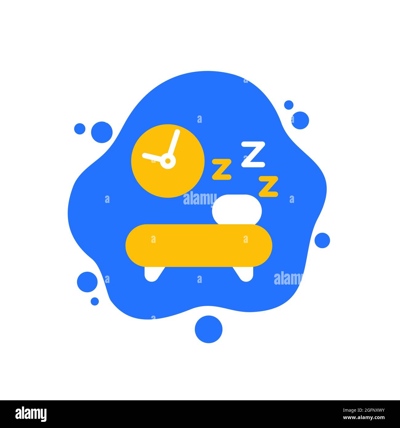 sleeping time icon, vector art Stock Vector Image & Art - Alamy