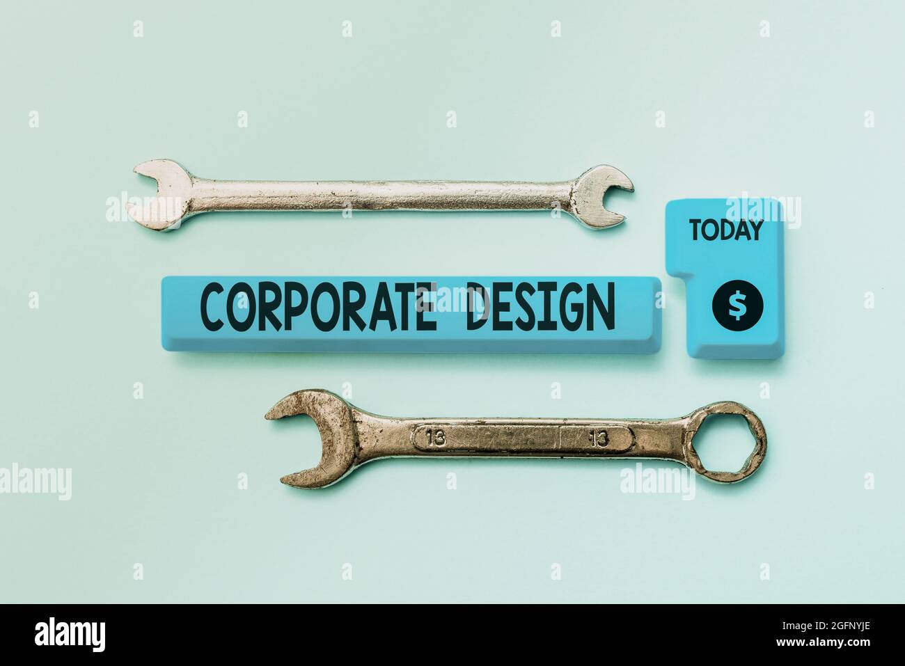 Handwriting text Corporate Design. Business idea official graphical ...