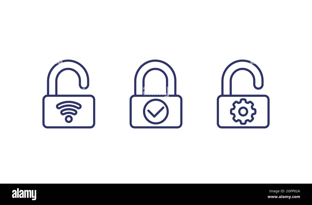 Smart device icons Cut Out Stock Images & Pictures - Alamy