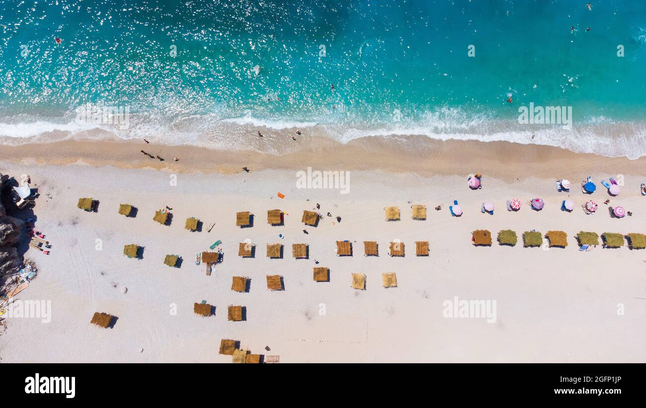 View of Gjipe beach, Albania Stock Photo - Alamy