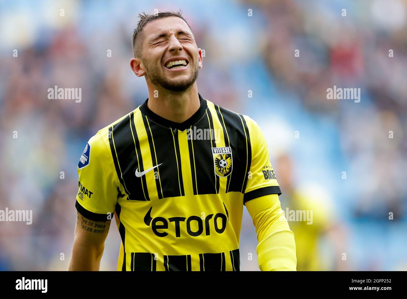 ARNHEM, NETHERLANDS - AUGUST 26: Maximilian Wittek of Vitesse during ...
