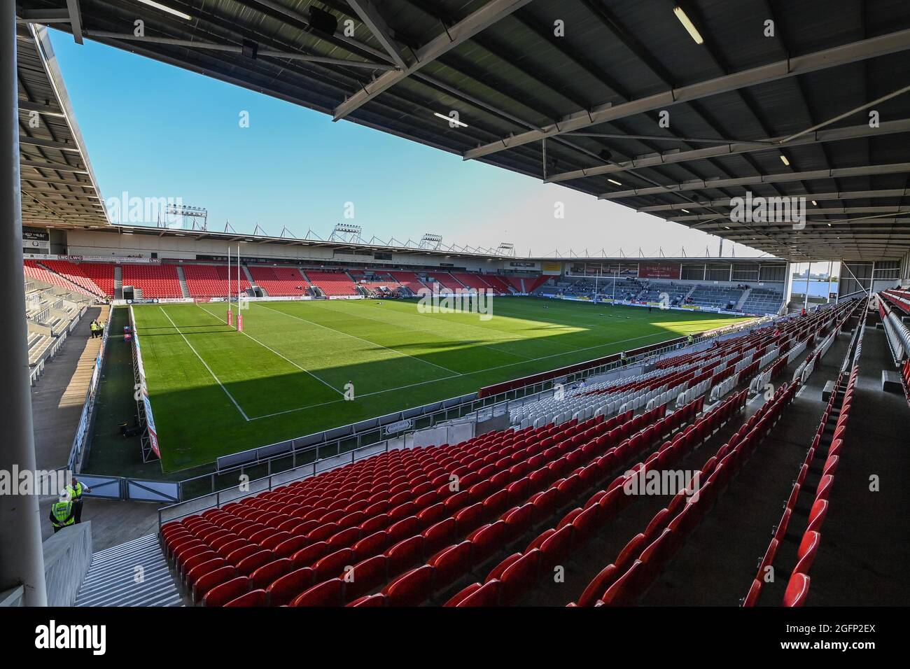 General view of Totally Wicked Stadium, Home of St. Helens Stock Photo ...