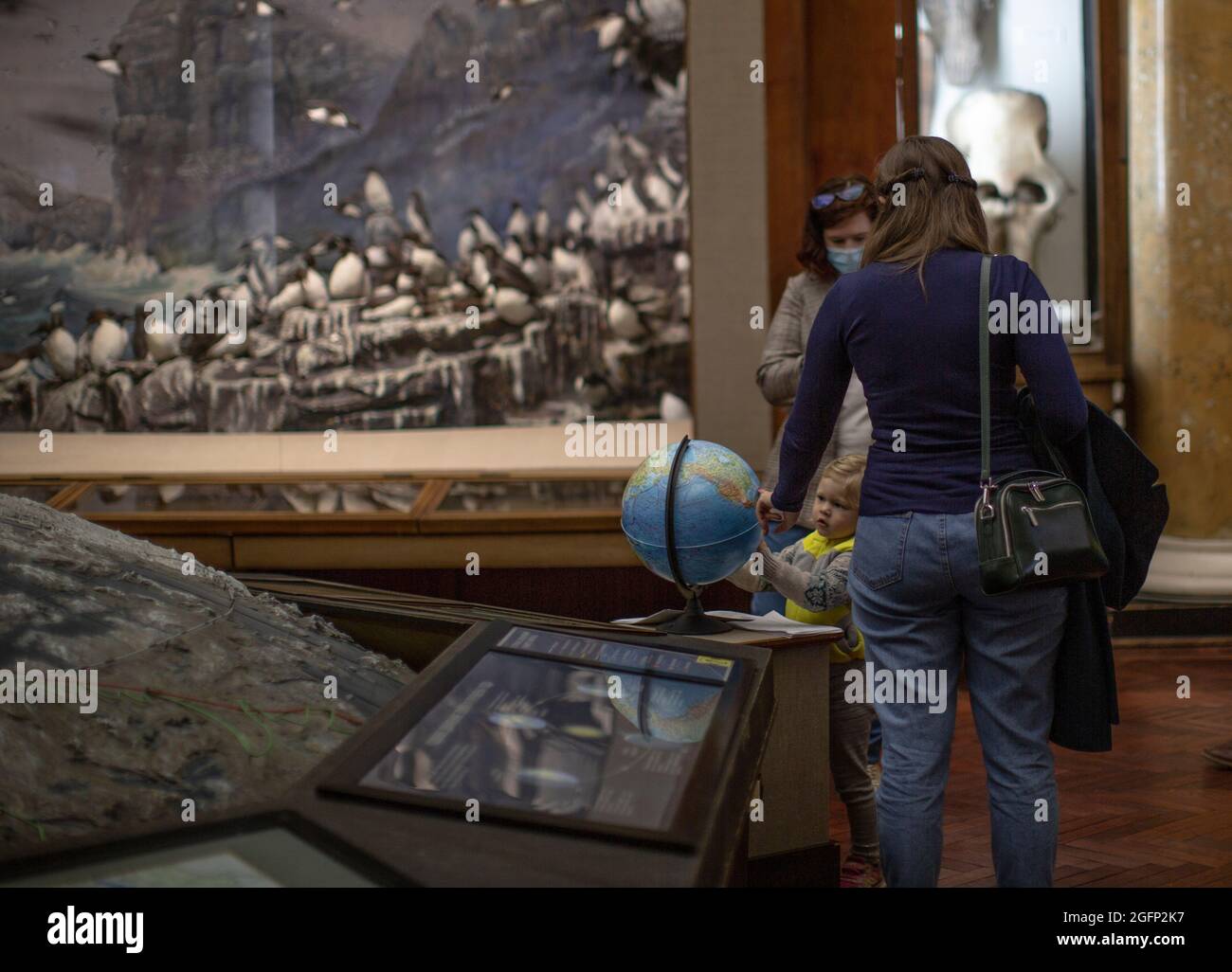 St. Petersburg, Museum of Arctic: the Russian Exploration XIX-XXI Stock ...