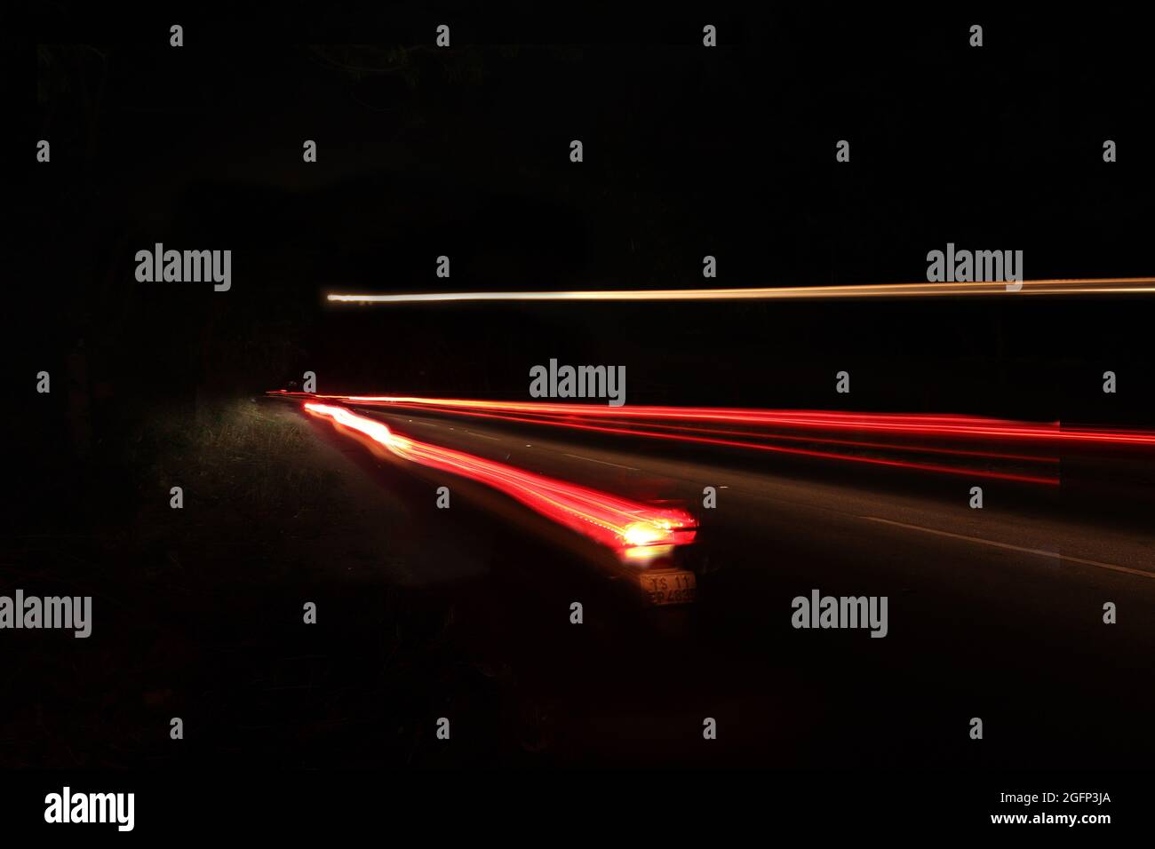 Night shot traffic time lapse hi-res stock photography and images - Alamy
