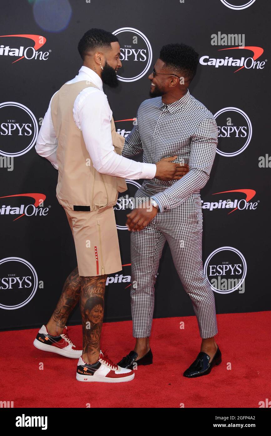 Los Angeles - CA -20190710- 2019 ESPY Awards -PICTURED: Odell Beckham ...
