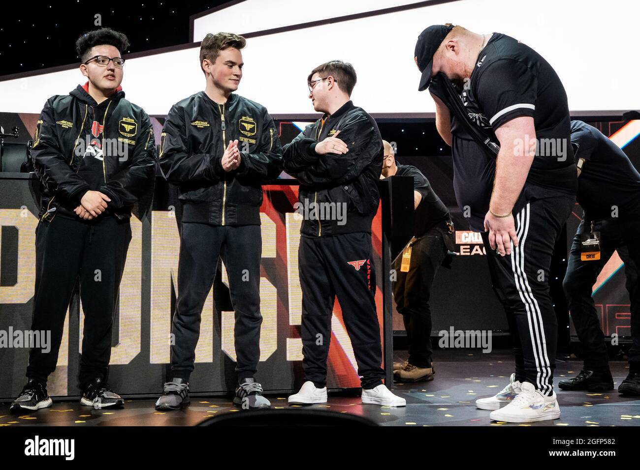 League championship trophy hi-res stock photography and images - Alamy