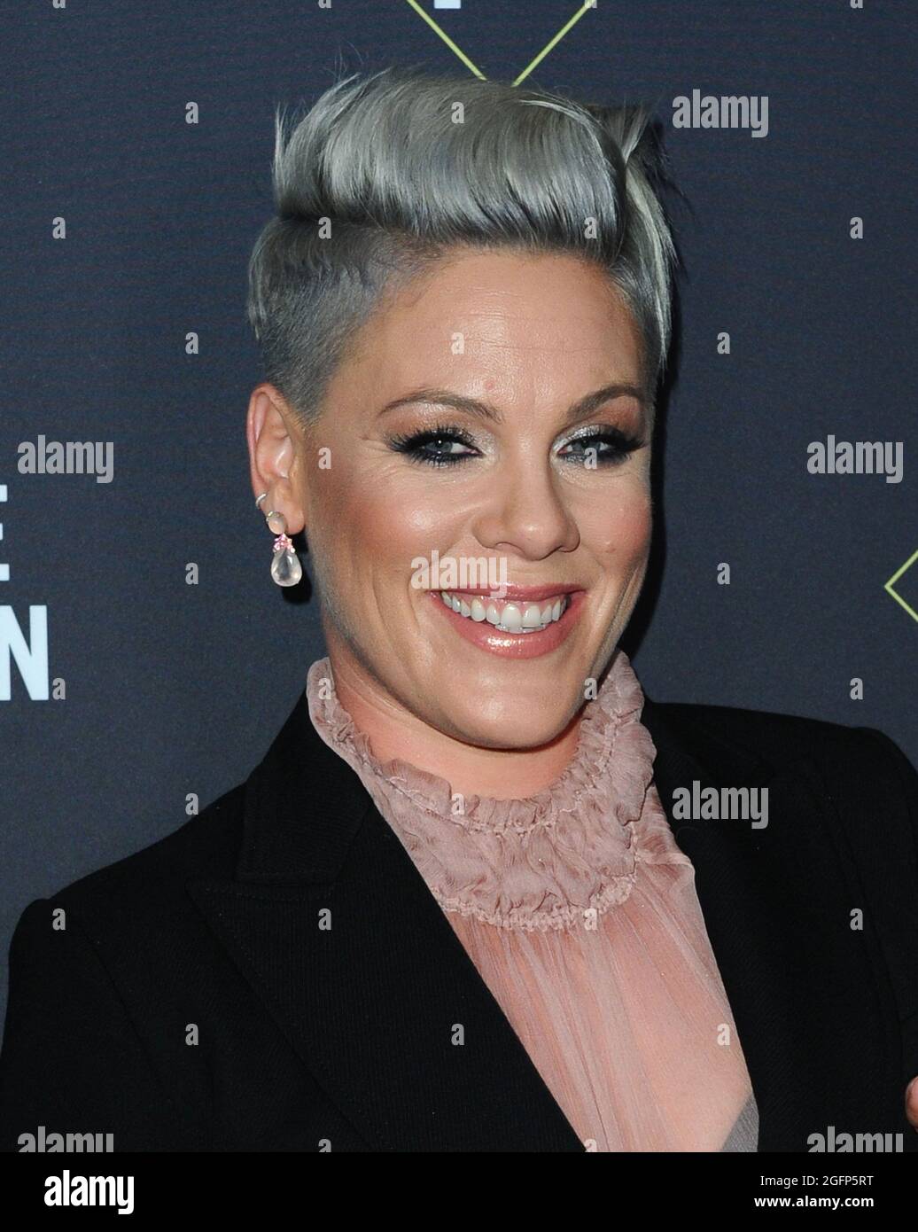 Santa Monica - CA -20191110 - The 45th E! People's Choice Awardsat Barker Hangar - Press Room ...