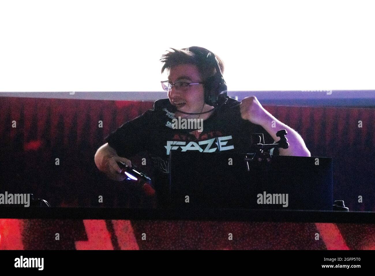 Los Angeles, California, USA. 22nd Aug, 2021. Chris 'Simp' Lehr of the ...