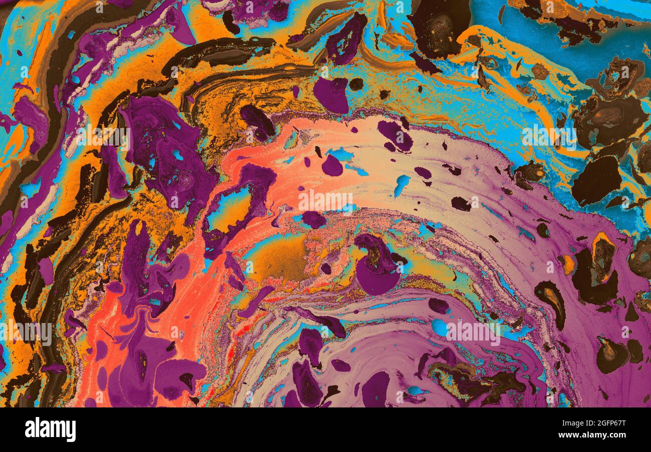 Intensive colorful mix of vibrant colors. Abstract modern background ...