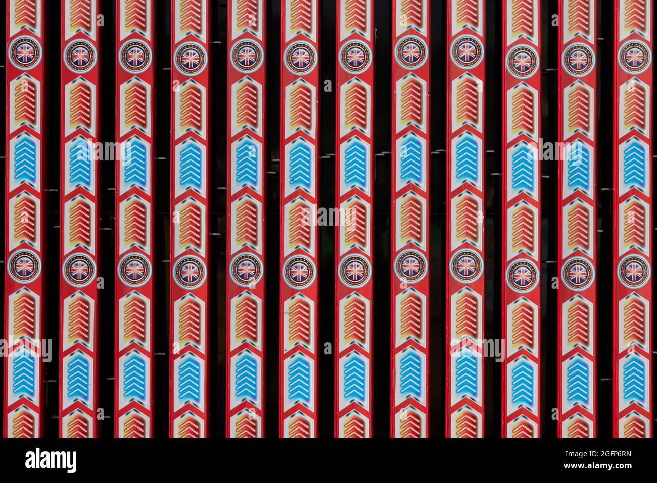 Similar vertical objects and lines Stock Photo - Alamy