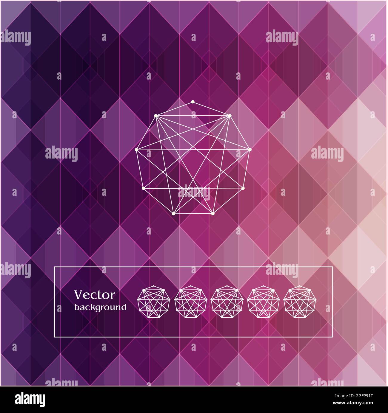 Abstract Isometric Shape Background for Business / Web Design / Print ...