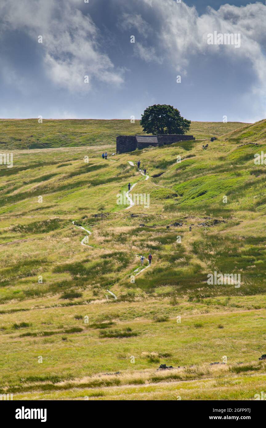 Haworth moors hiking hi-res stock photography and images - Alamy