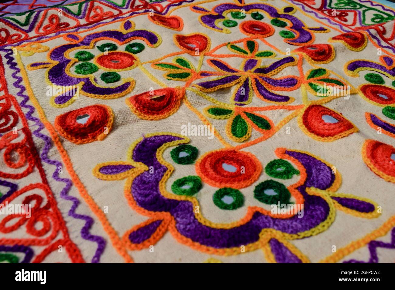Kutch embroidery hi-res stock photography and images - Alamy