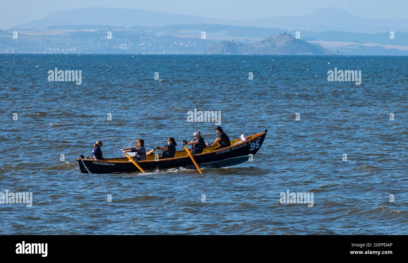 Musselburgh, East Lothian, Scotland, UK 26th August 2021. Row Around ...