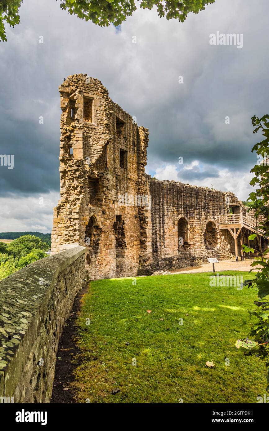 This is the famous 12th century Barnard Castle fortress after which the ...