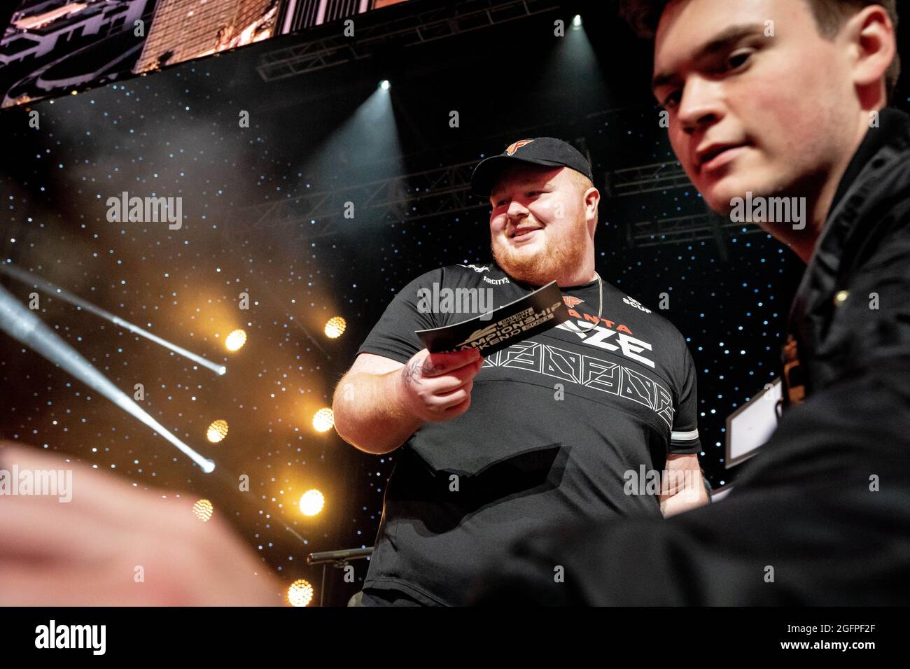 Los Angeles, California, USA. 22nd Aug, 2021. Alec 'Arcitys' Sanderson ...