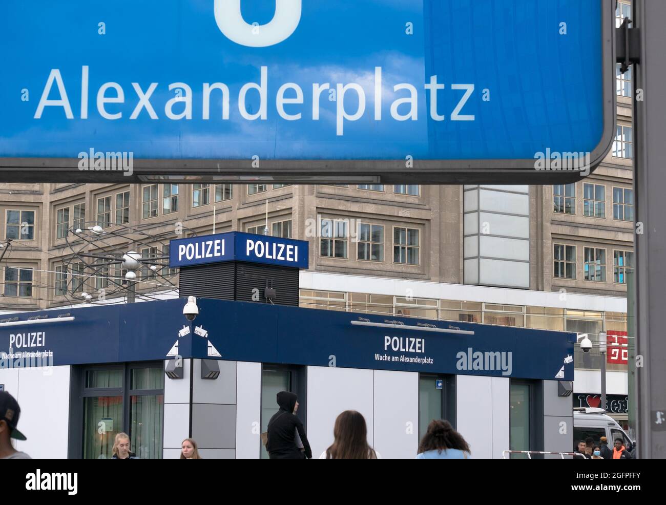 Demonstration Berlin Germany at the Alexanderplatz Stock Photo - Alamy