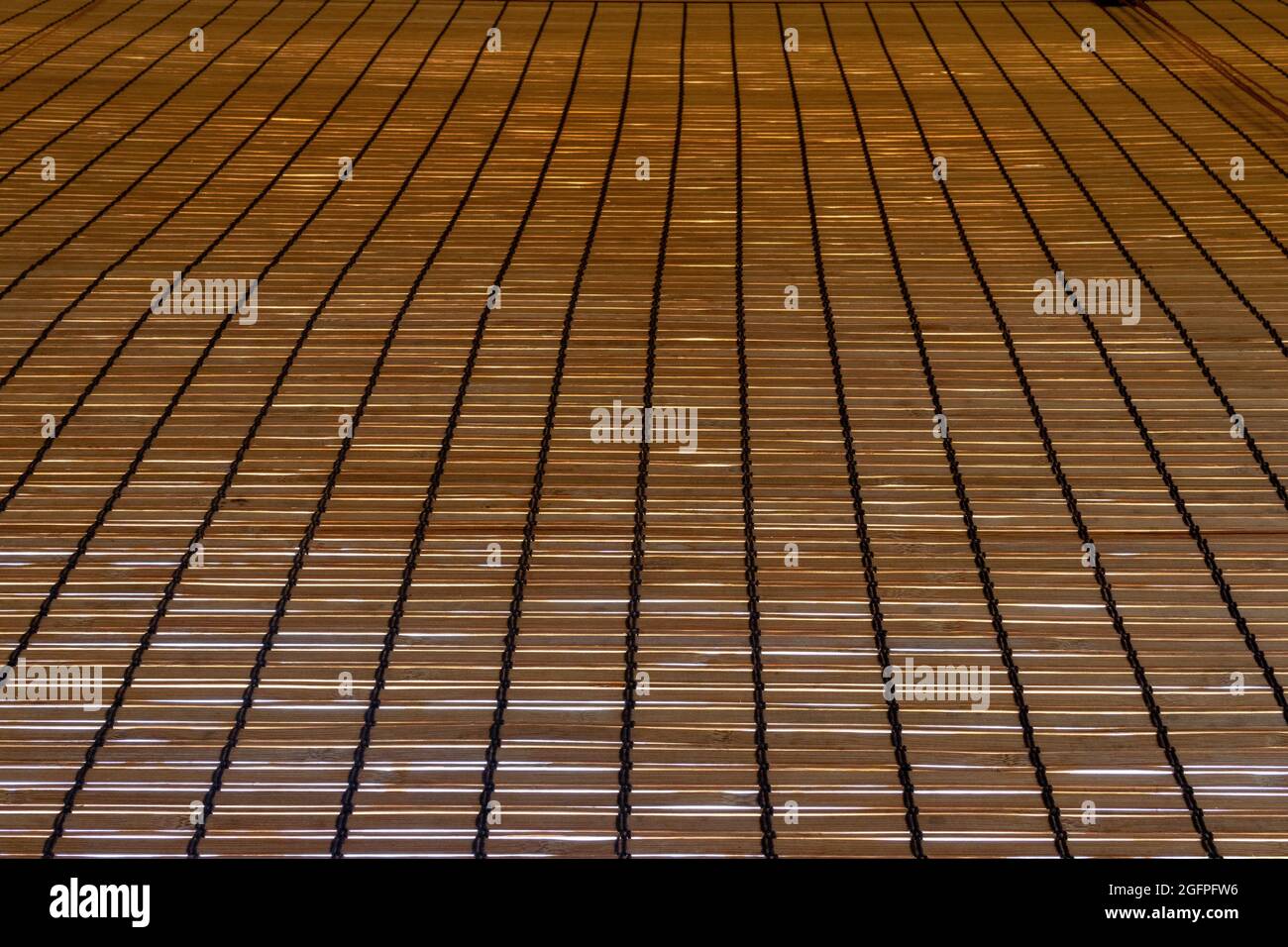 Wooden shutter with the feeling of endless background with horizontal ...